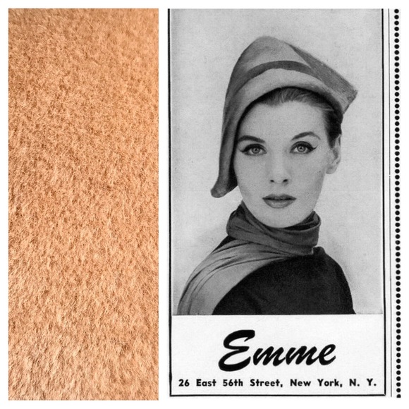 Emme New York | Accessories | 96s Pristine Vintage Fur Hat With Leather ...